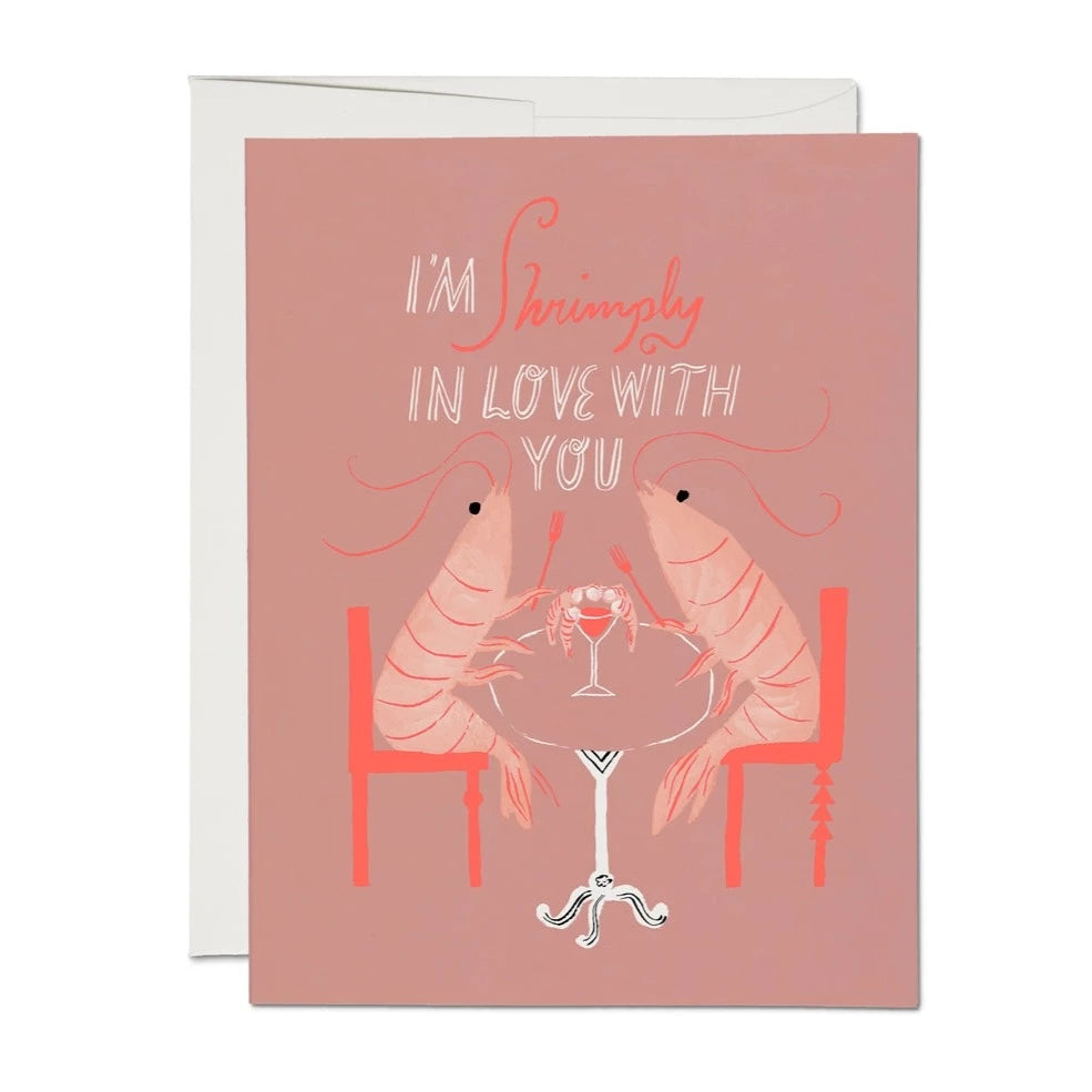 Shrimply Love Card | Oh Shiny! Balloons & Party, Pasadena