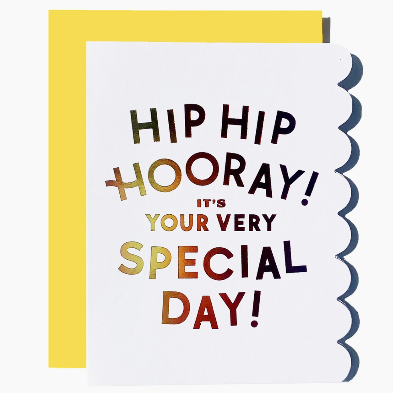 Hip Hip Hooray It's Your Very Special Day Card | Oh Shiny! Balloons ...