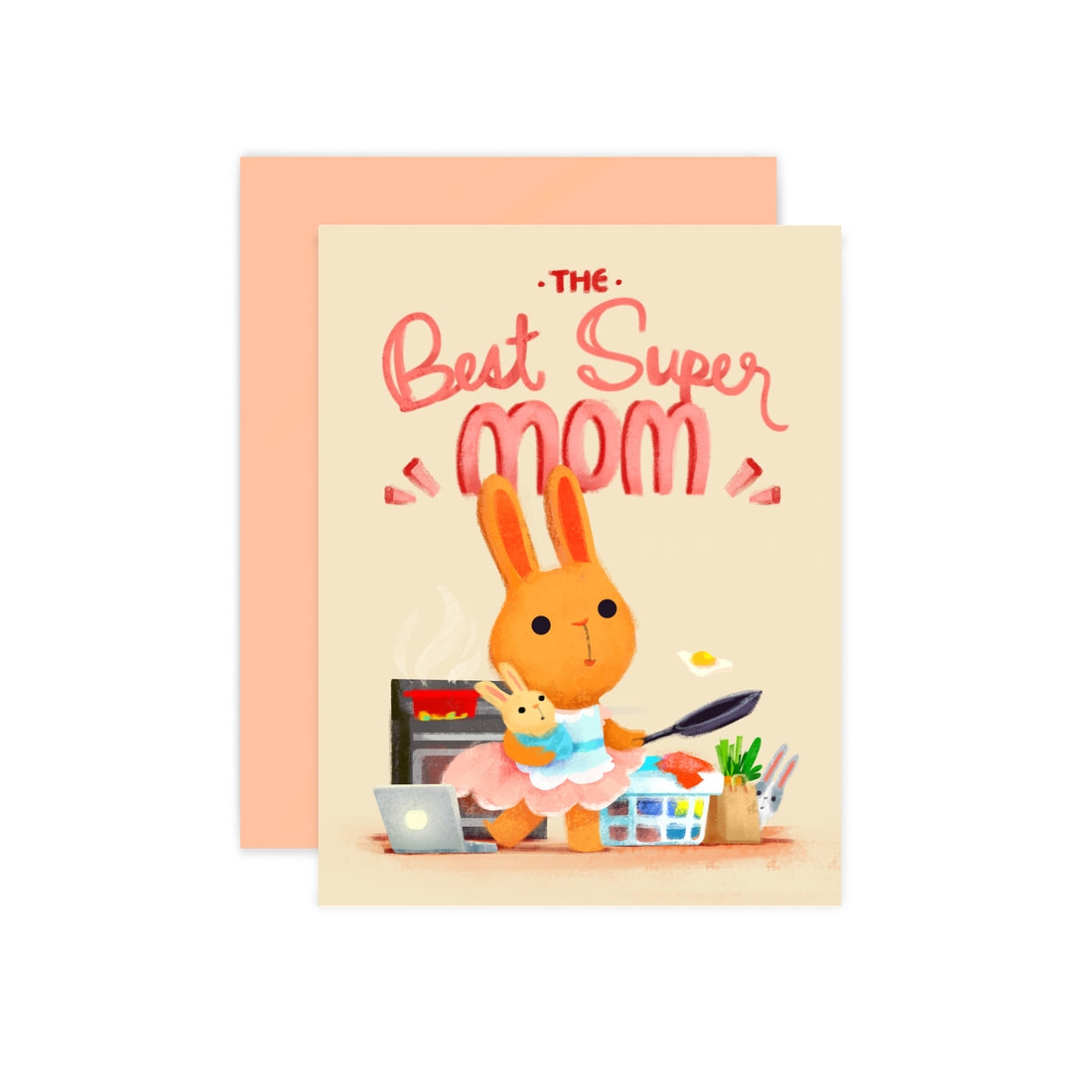 Best Super Mom Card | Oh Shiny! Balloons & Party, Pasadena