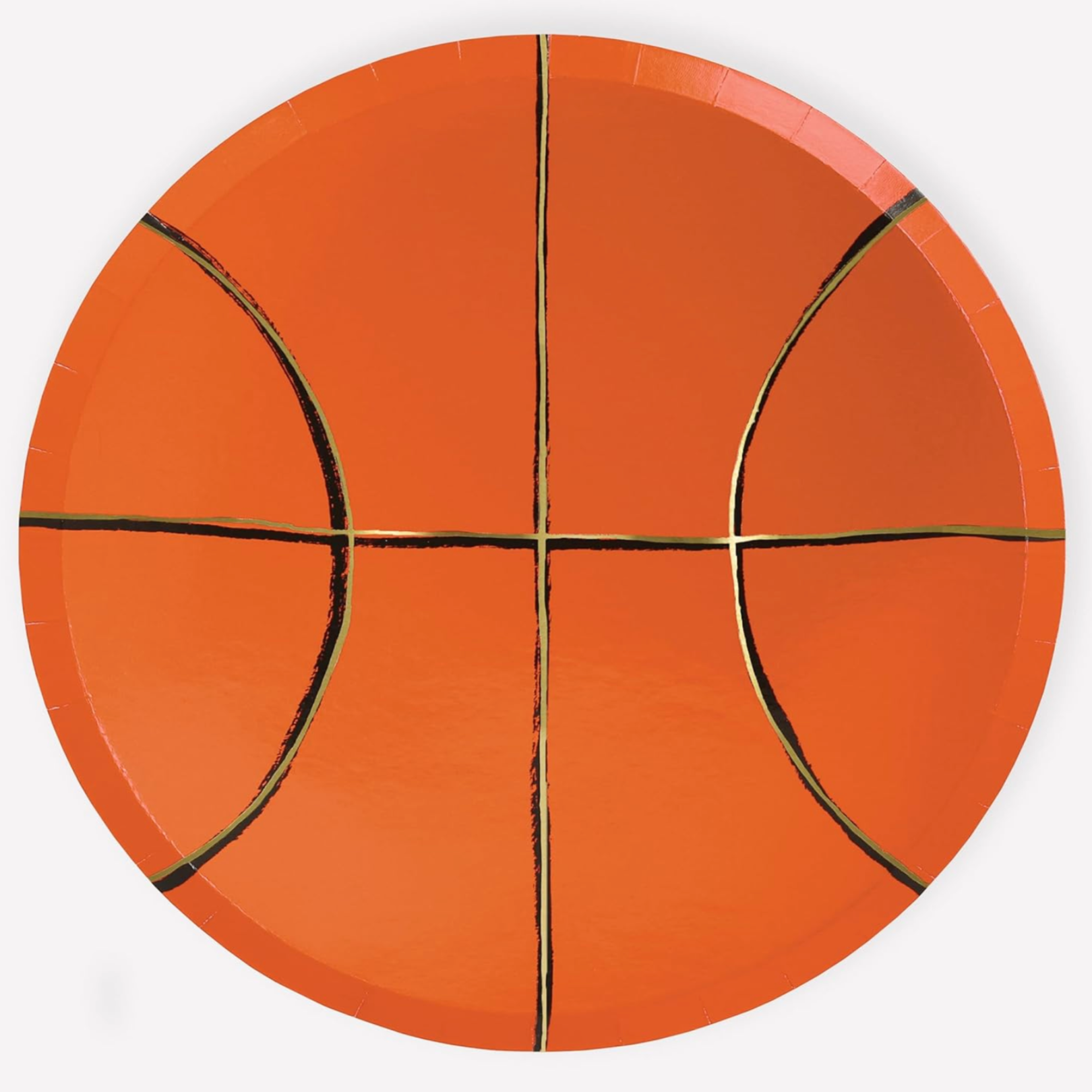 Basketball Plates | Oh Shiny! Balloons & Party