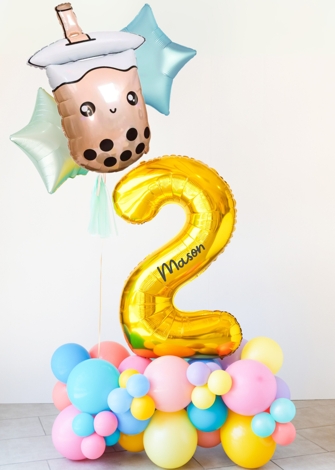 Boba Birthday Balloon Cloud – Oh Shiny!