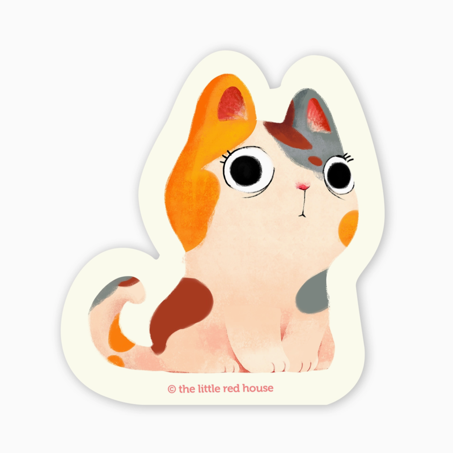 Calico Cat Vinyl Sticker | Oh Shiny! Balloons & Party, Pasadena
