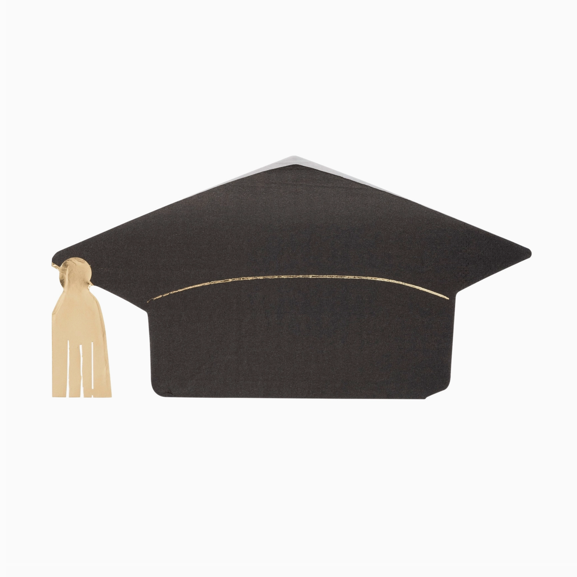 Graduation Cap Shaped Paper Dinner Napkin | Oh Shiny! Balloons & Party ...