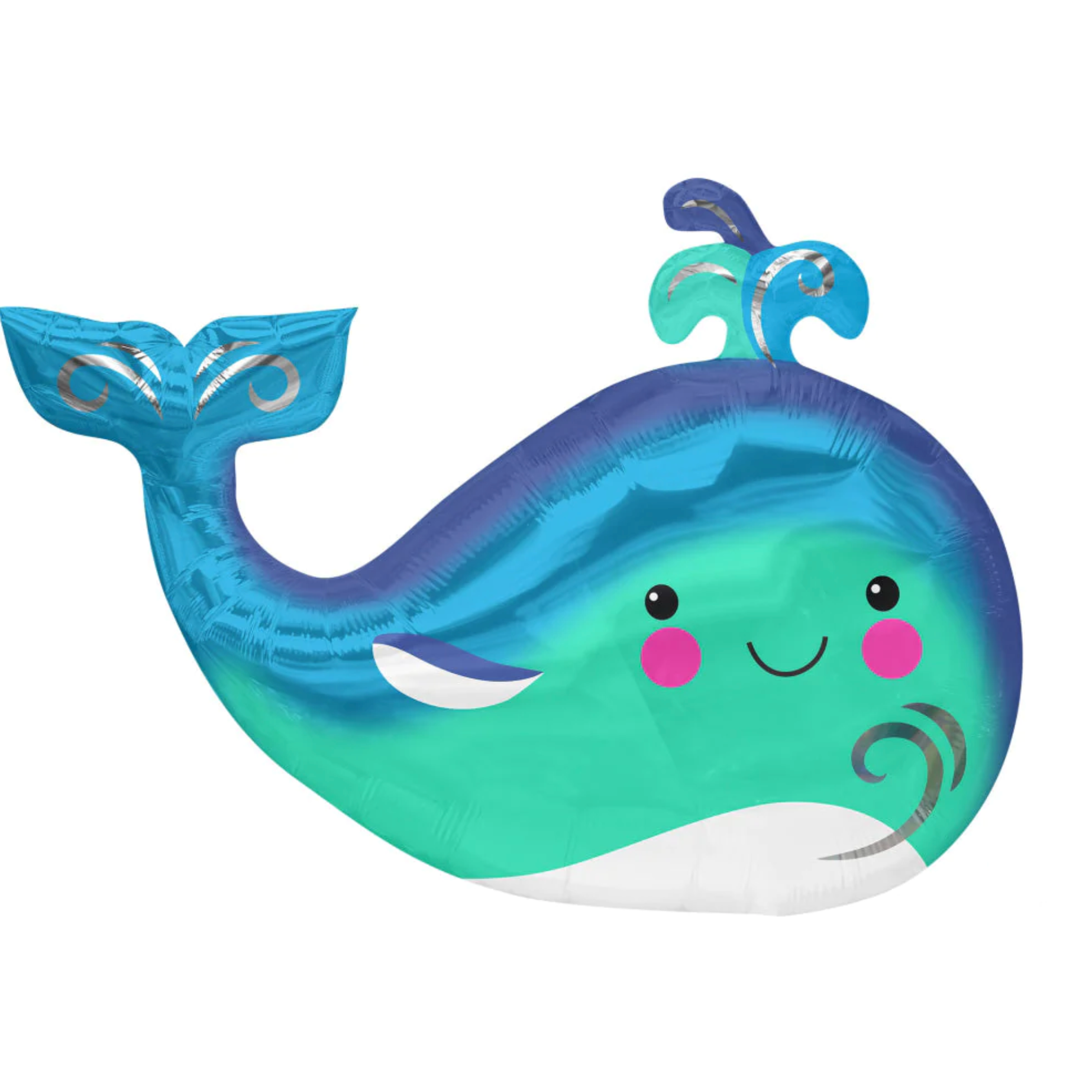 Happy Whale Balloon | Oh Shiny! Balloons & Party, Pasadena