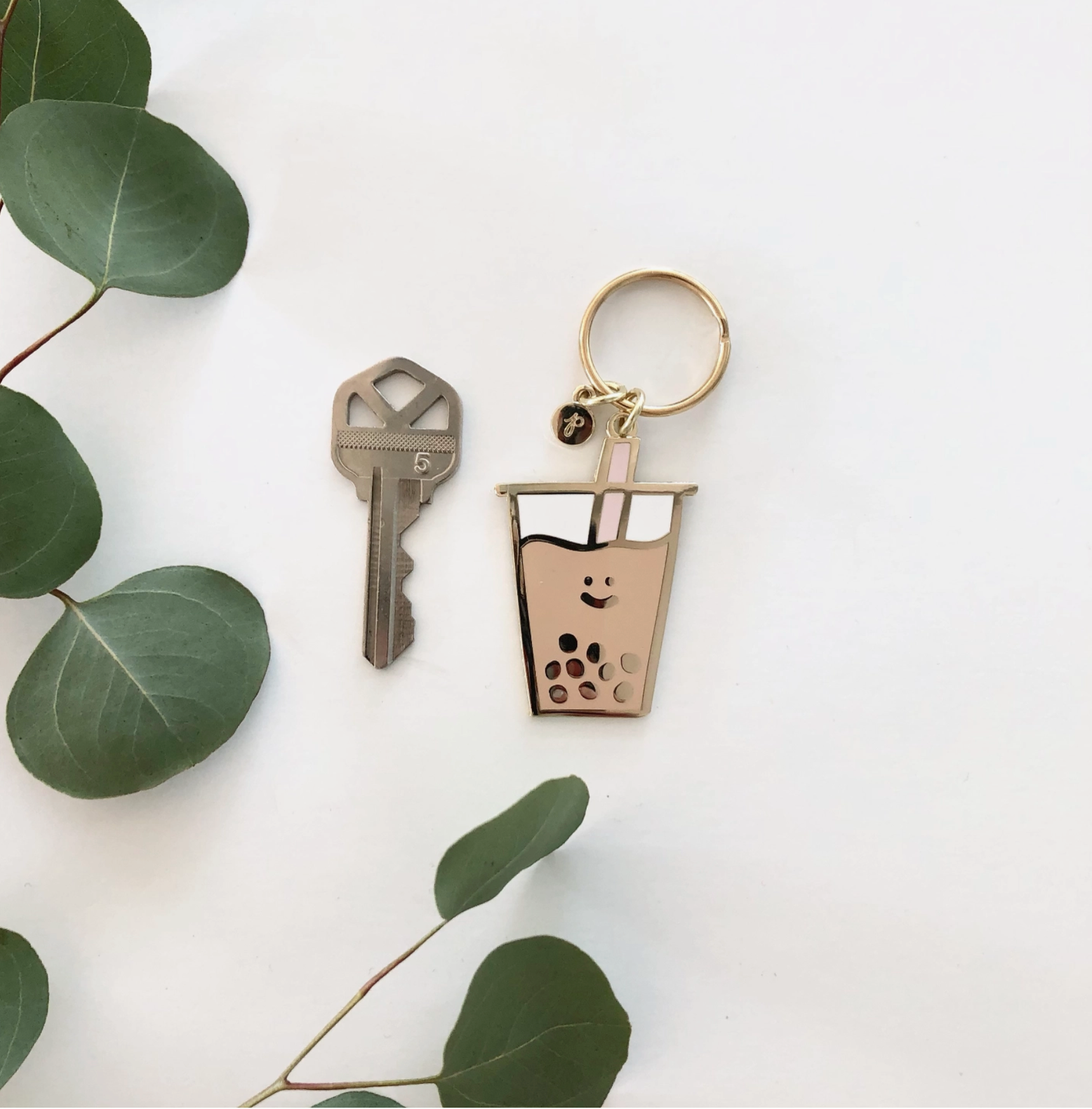 Large Boba Keychain | Oh Shiny! Balloons & Party, Pasadena