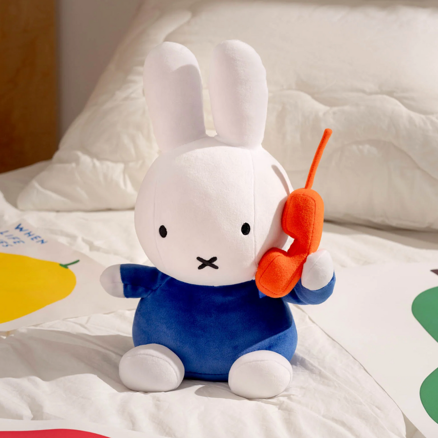 Miffy on the Phone Plush | Oh Shiny! Balloons & Party, Pasadena