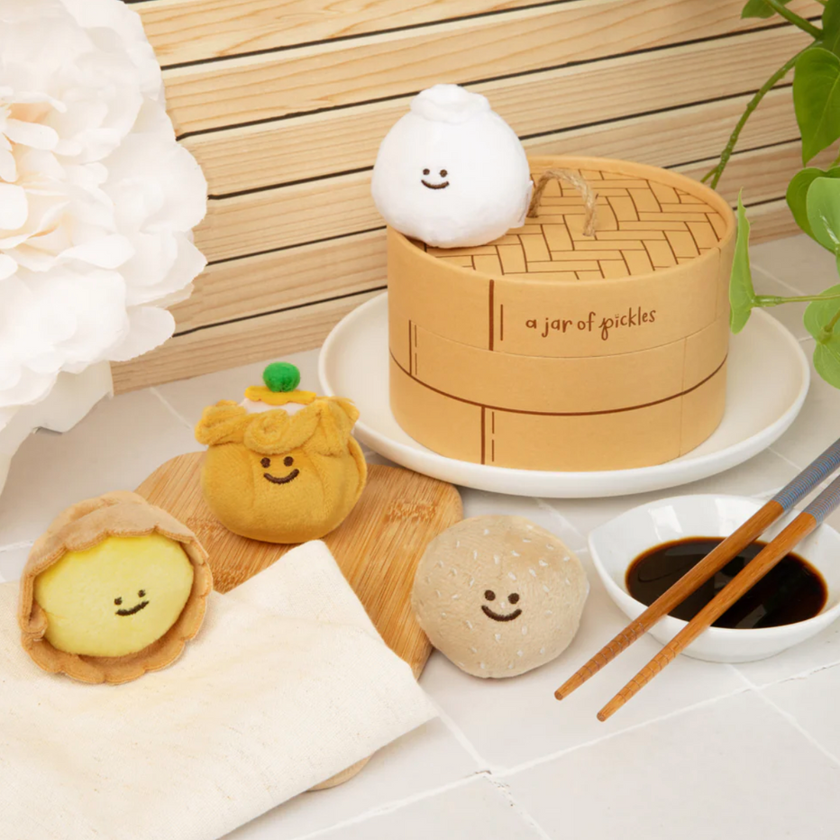 Mini Dim Sum Plushie Set | Oh Shiny! Balloons & Party, Pasadena