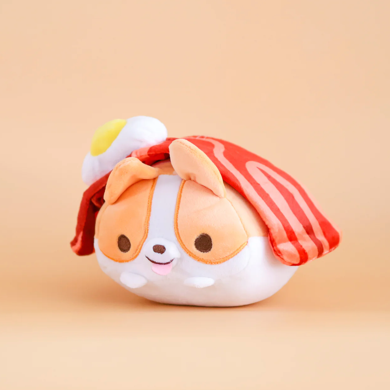Super Fluffy Corgi - Bacon and Egg Plushie | Oh Shiny! Balloons & Party ...