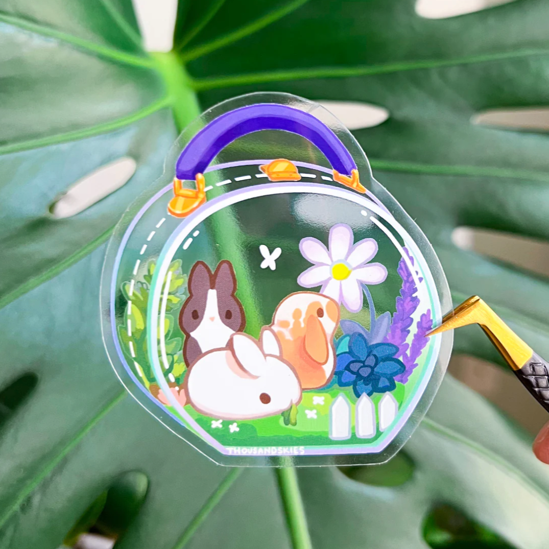First Meadow Kit Sticker| Oh Shiny! Balloons & Party, Pasadena