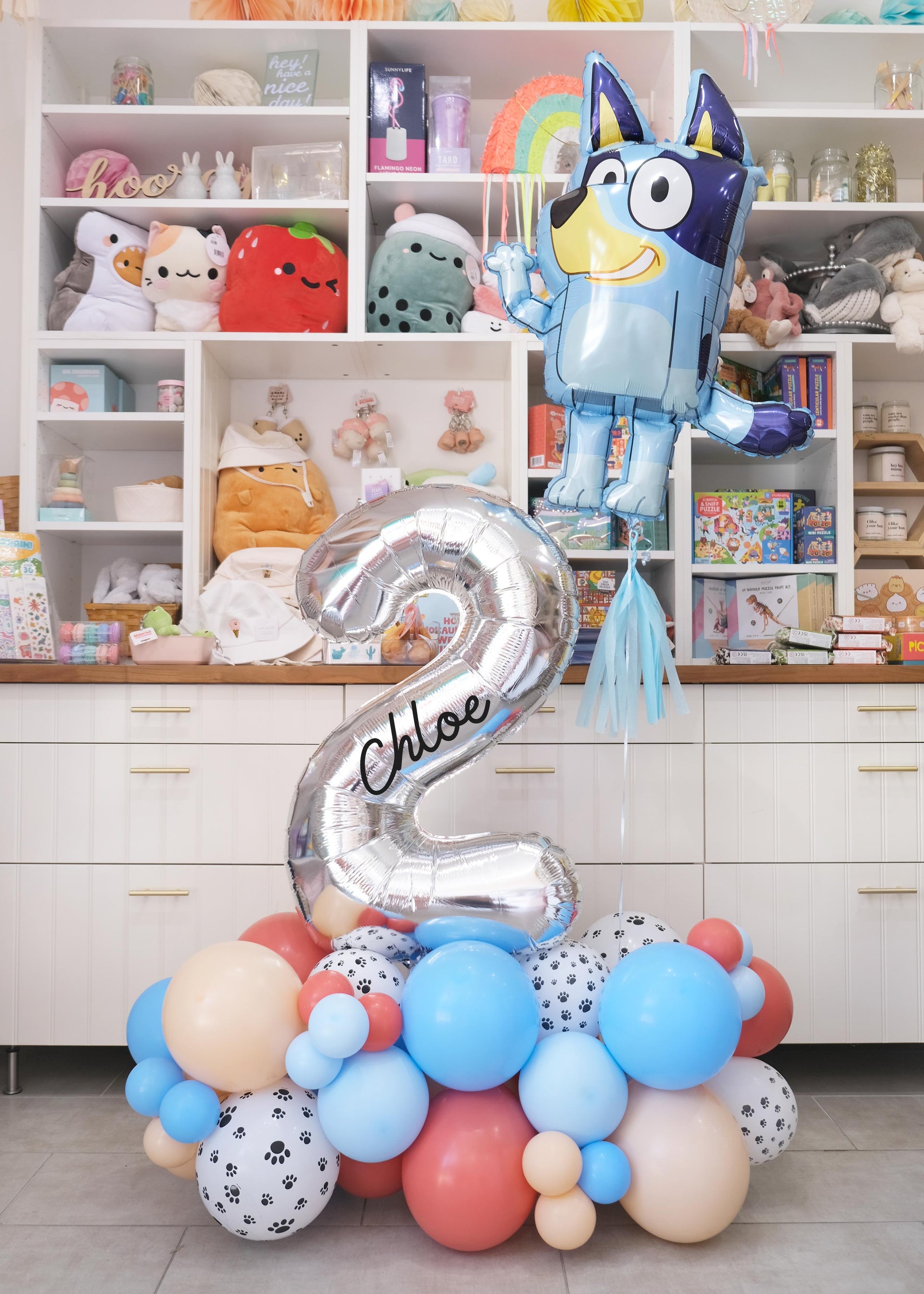 Bluey Balloon Cloud | Oh Shiny! Balloons & Party, Pasadena