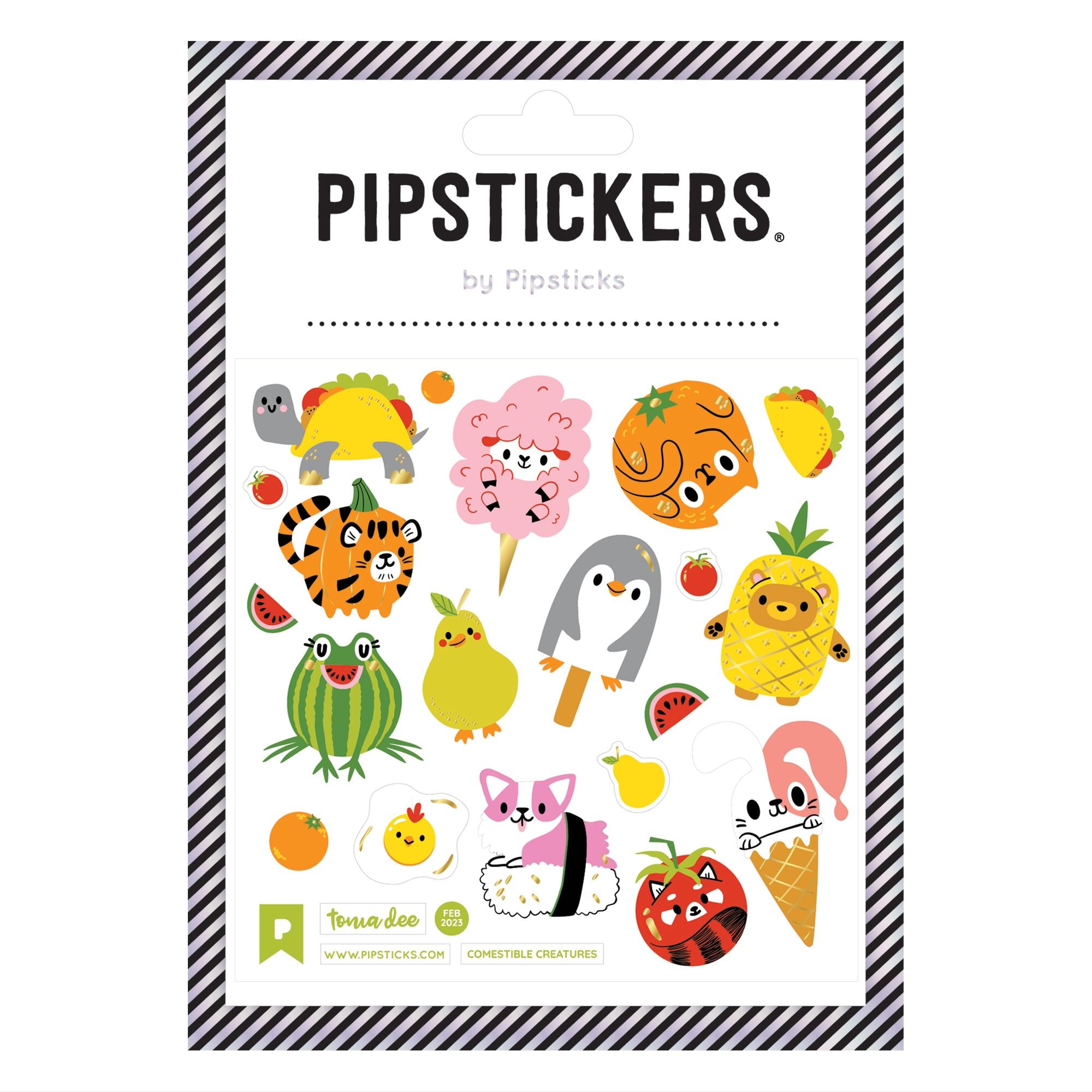 Foodie Animals Stickers – Oh Shiny!