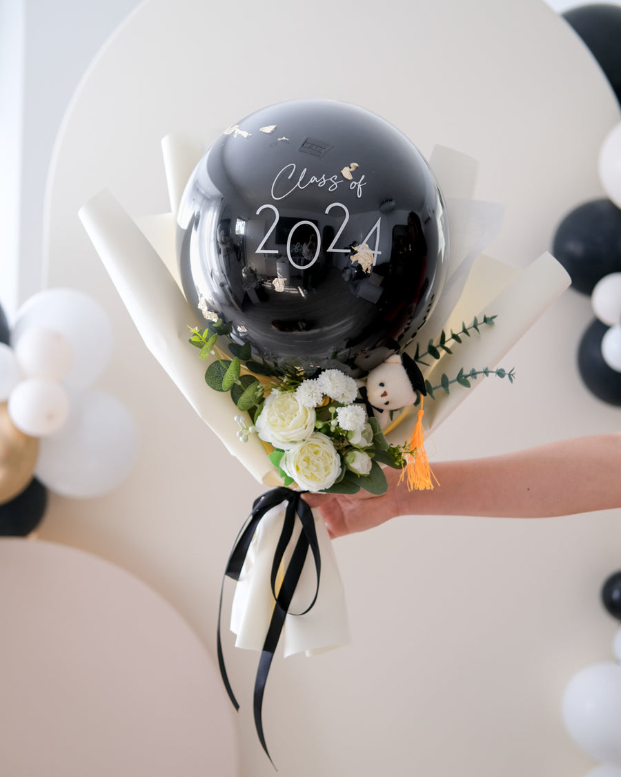Mini Grad Bouquet: Classic Balloon – Oh Shiny!