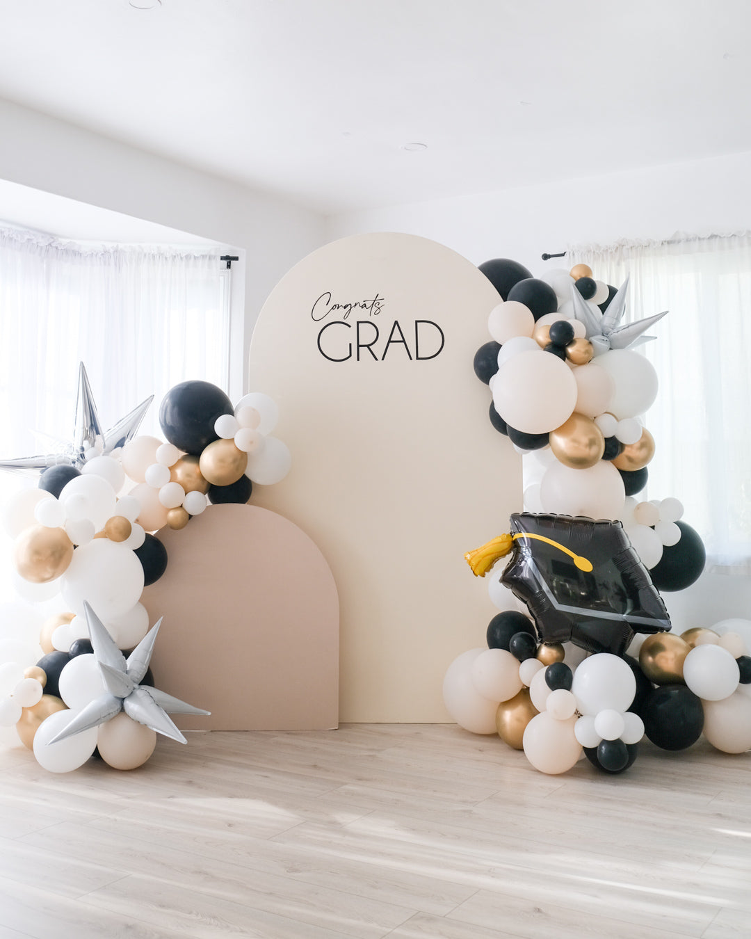 Graduation Balloon Garland & Arch Panel Set – Oh Shiny!