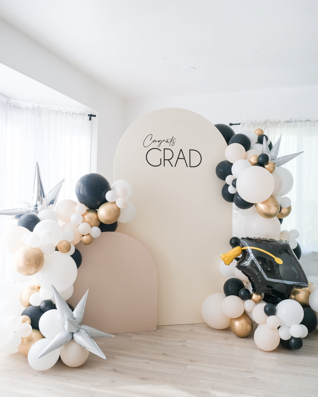Graduation Balloon Garland & Arch Panel Set – Oh Shiny!