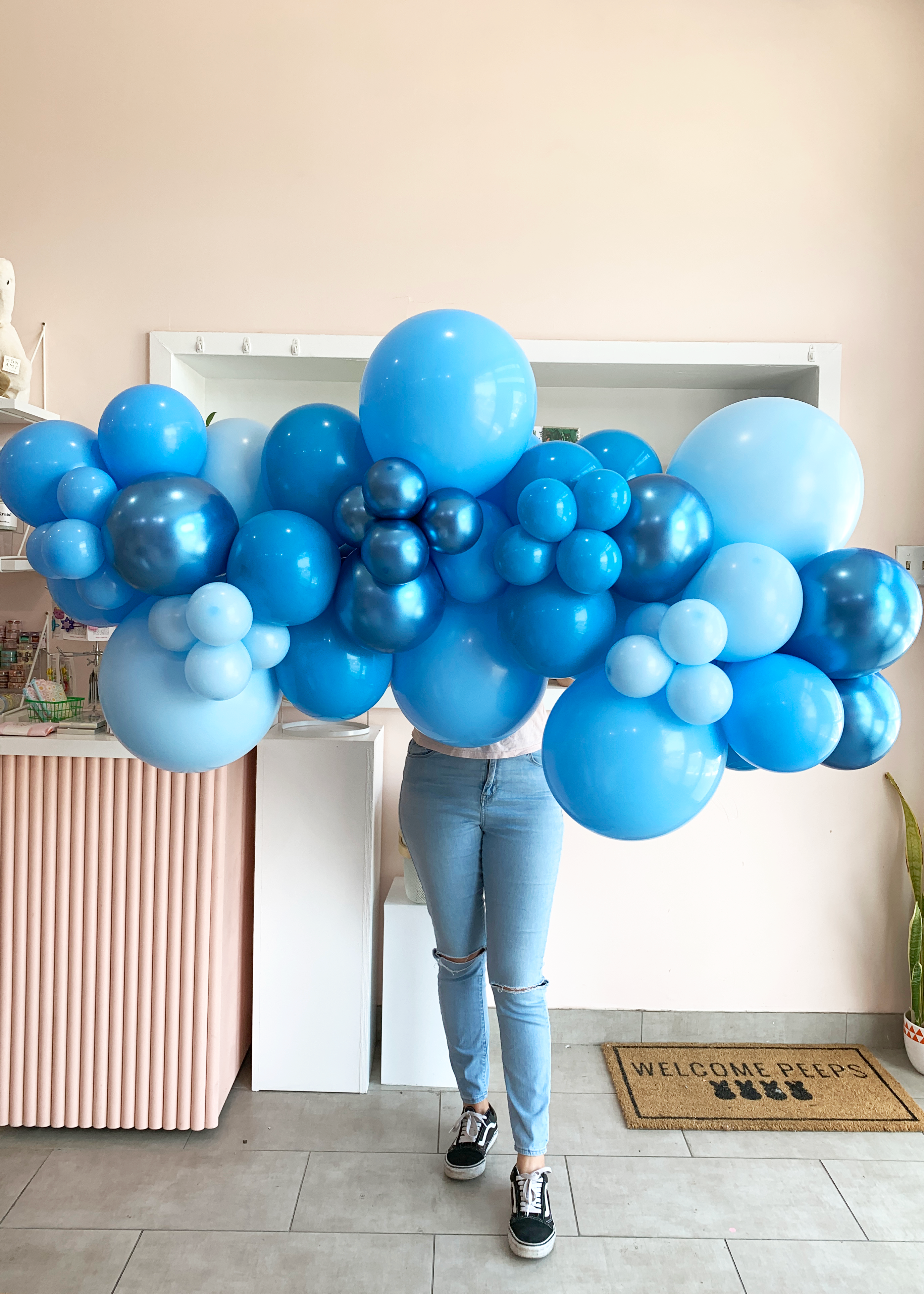 Blueberry Balloon Garland To-Go – Oh Shiny!