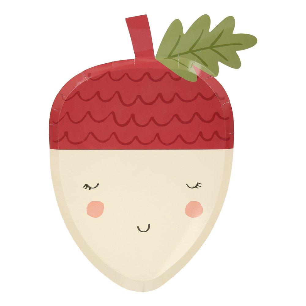 Acorn Plates | Oh Shiny! Balloons & Party, Pasadena