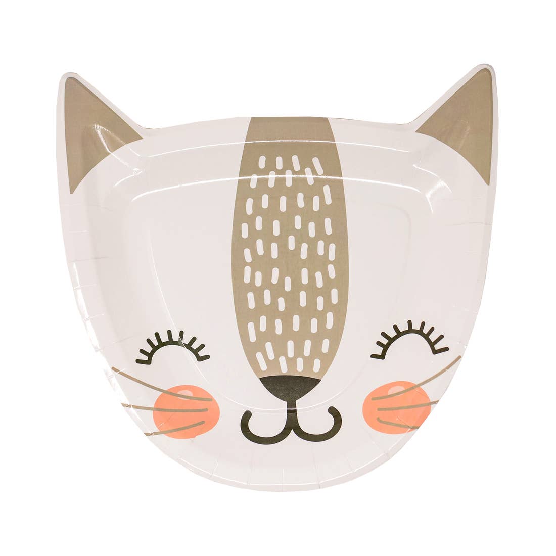 Adorable Cat Plates | Oh Shiny! Balloons & Party, Pasadena