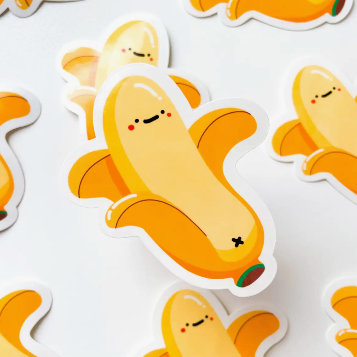 Peeled Banana Sticker | Oh Shiny! Balloons & Party, Pasadena