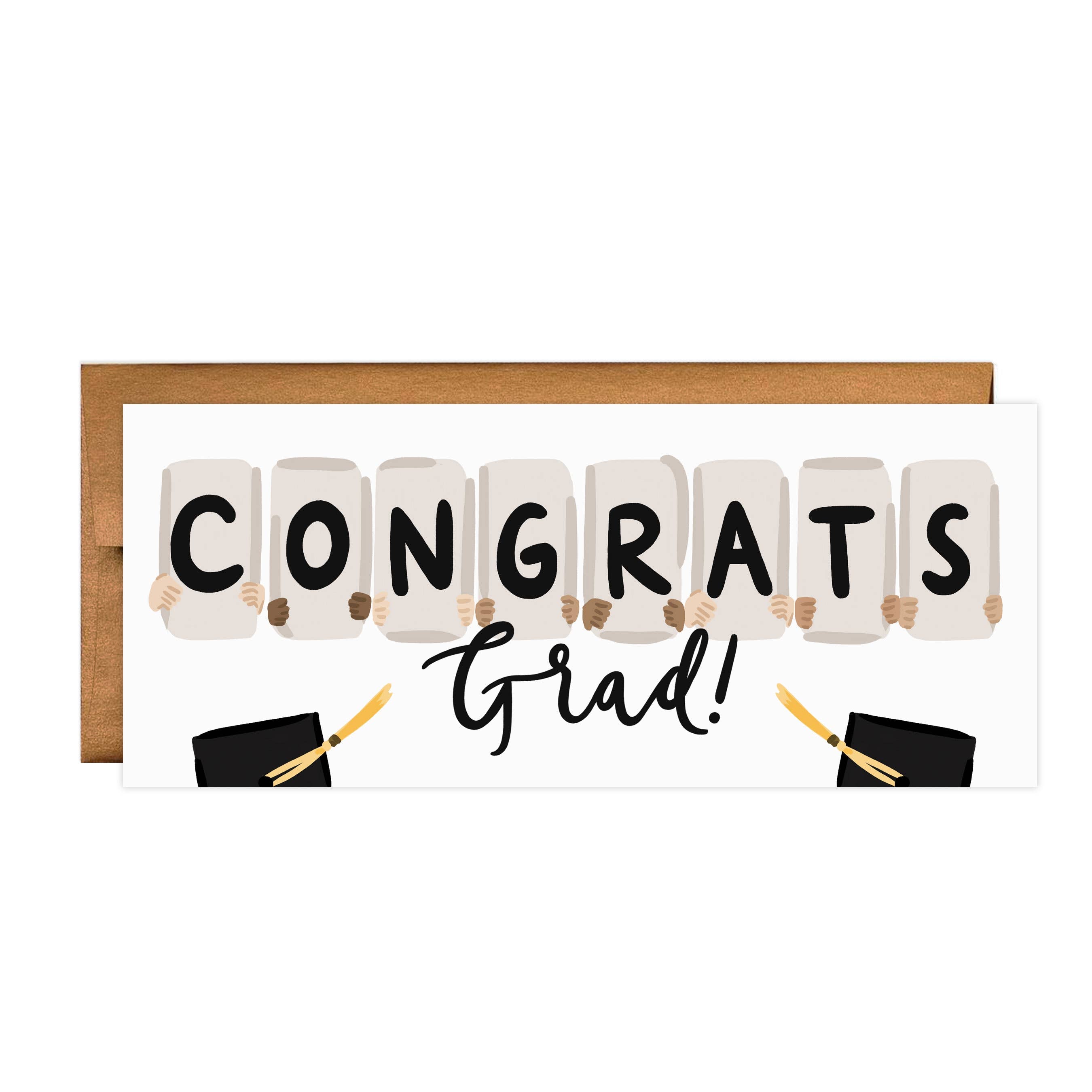 Congrats Signs Card | Oh Shiny! Balloons & Party, Pasadena