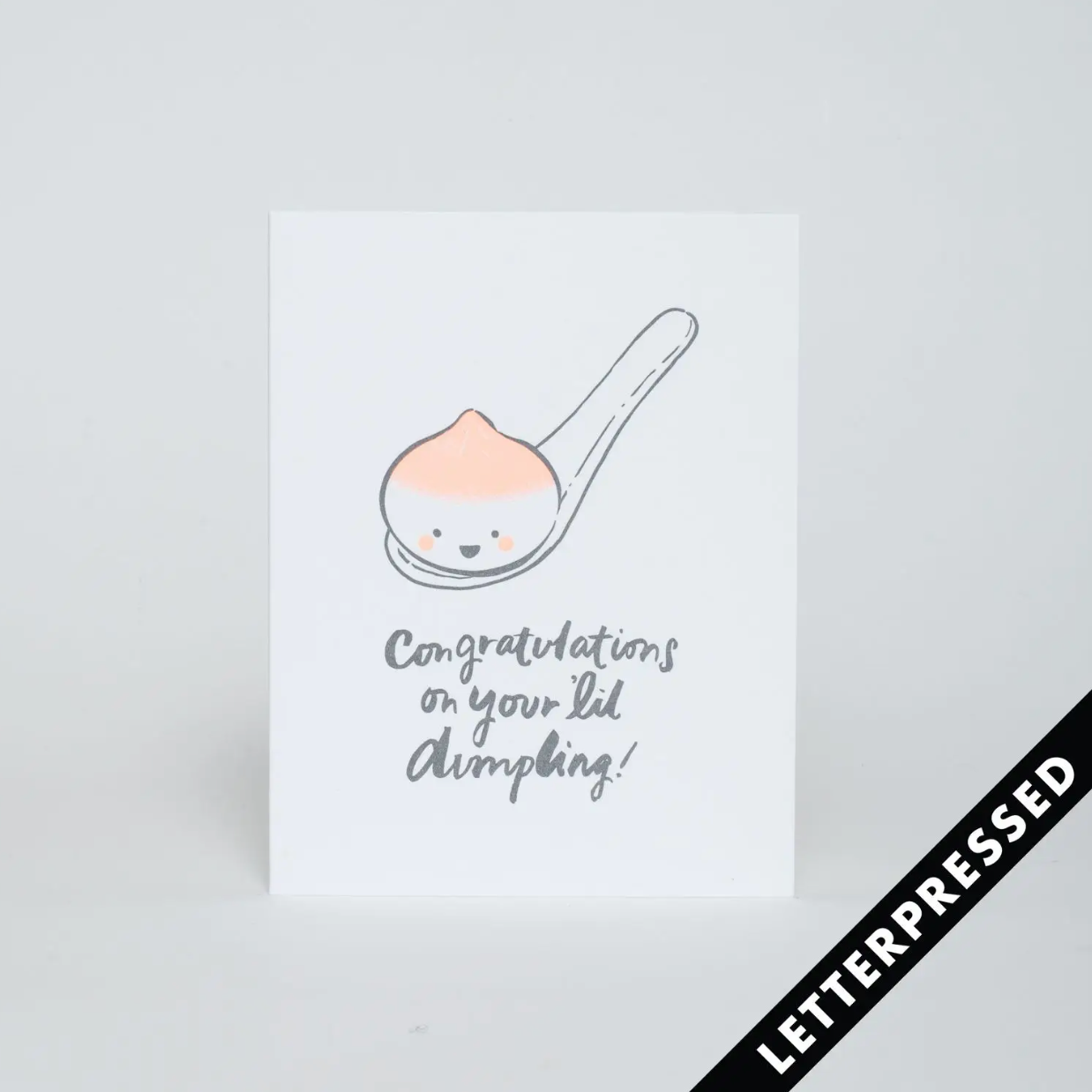 Congratulations Lil Dumpling Card | Oh Shiny! Balloons & Party, Pasadena