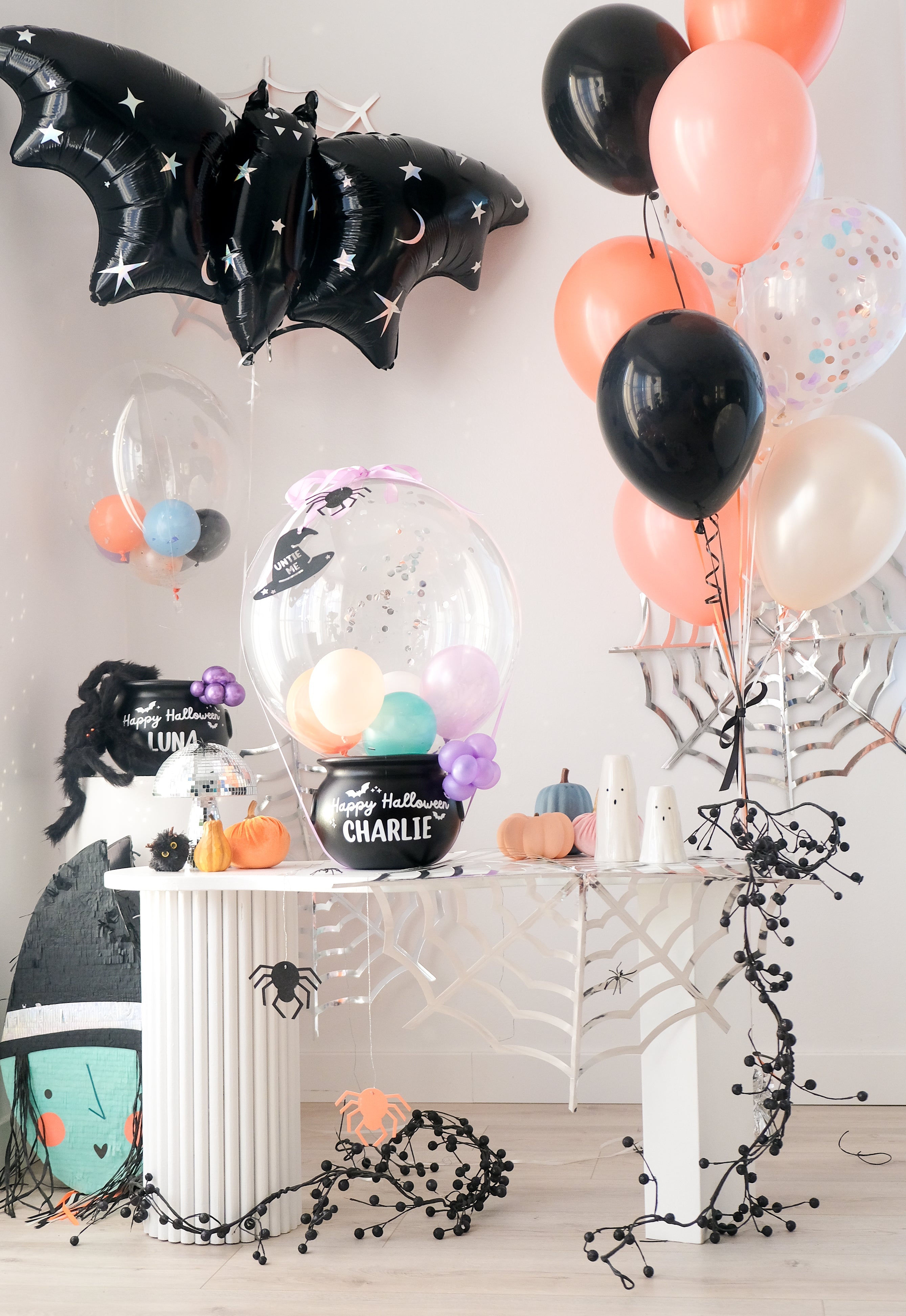 Sparkle Bat Balloon | Oh Shiny! Balloons & Party, Pasadena