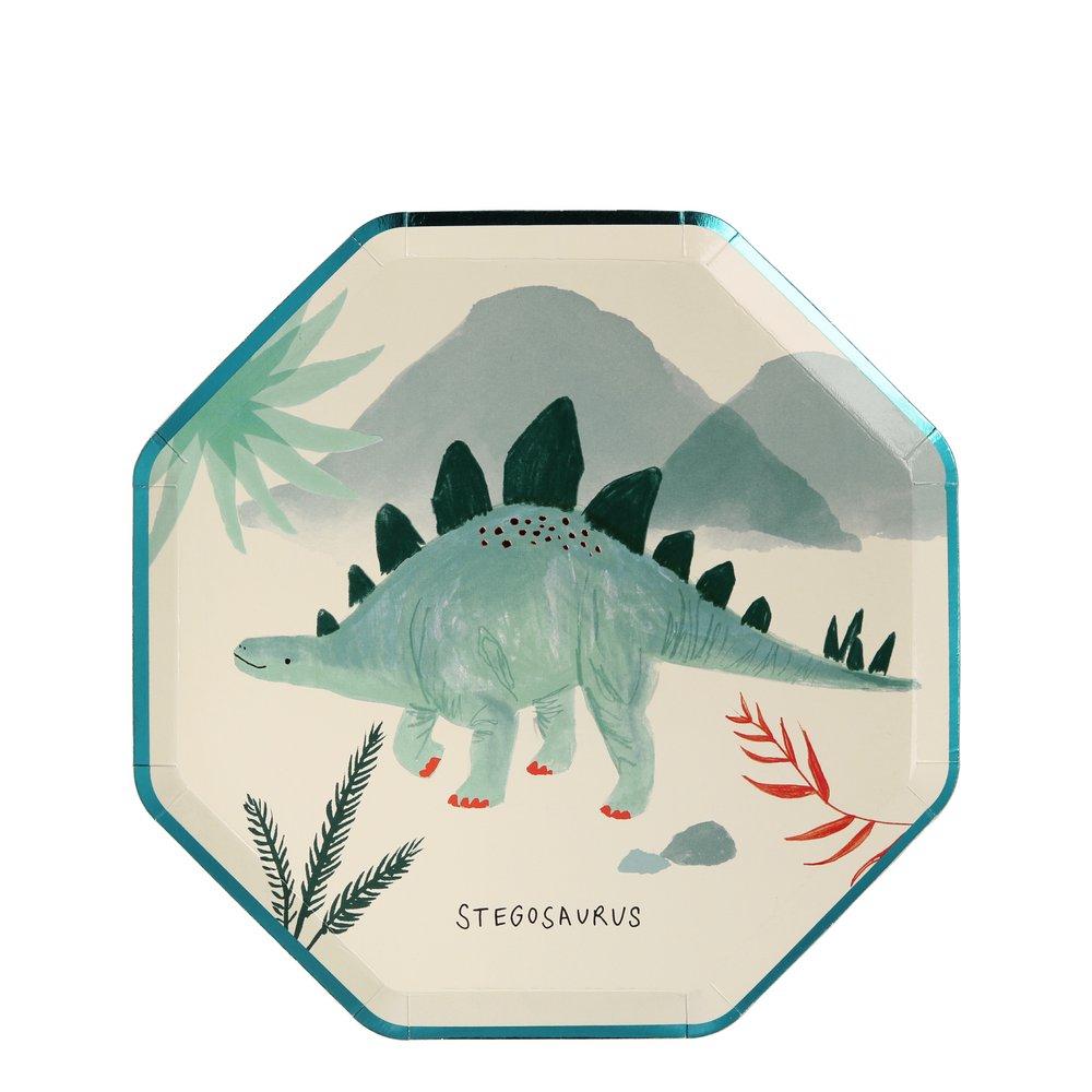 Dinosaur Plates | Oh Shiny! Balloons & Party, Pasadena
