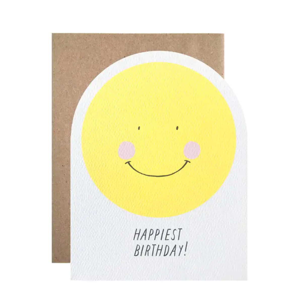 Happiest Birthday Smiley Face Card | Oh Shiny! Balloons & Party, Pasadena
