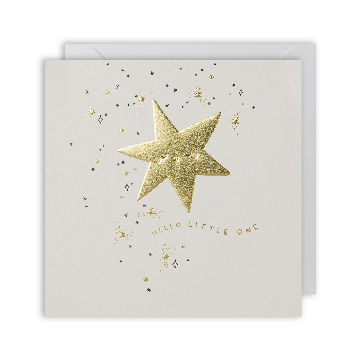 Hello Little One Star Card | Oh Shiny! Balloons & Party, Pasadena, CA
