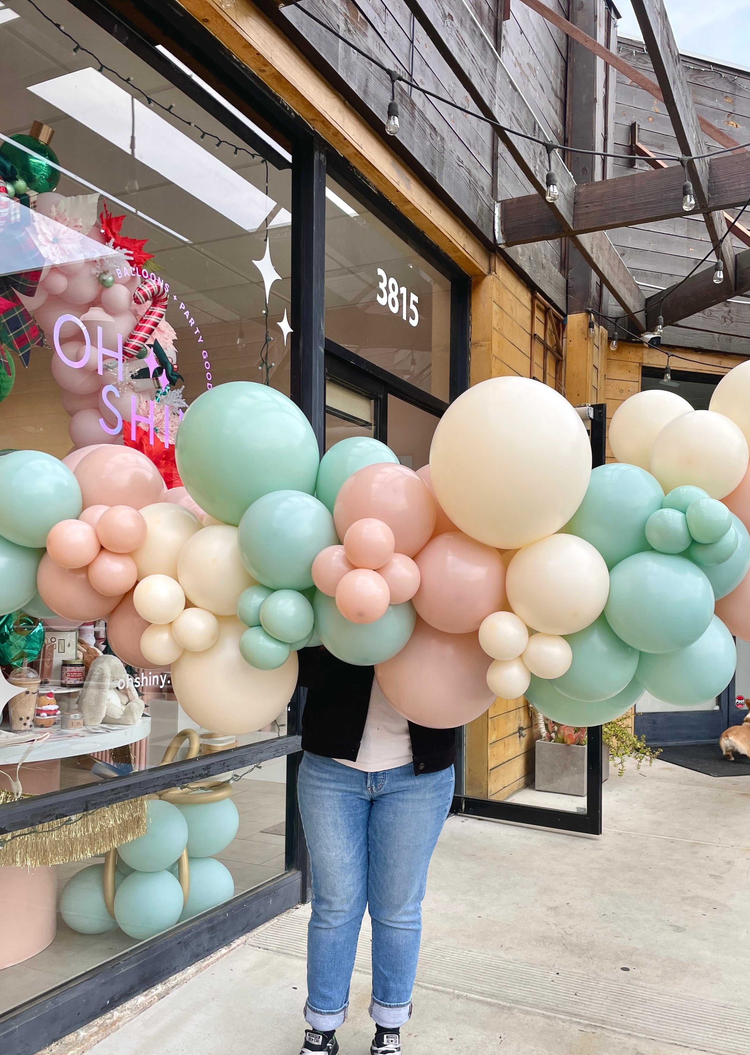 Blush Jade Balloon Garland To-Go – Oh Shiny!