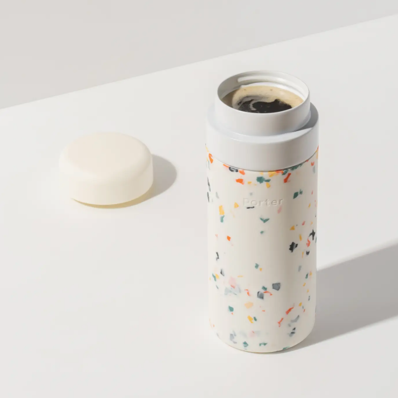 Insulated Cream Terrazzo Ceramic Bottle | Oh Shiny! Balloons & Party ...