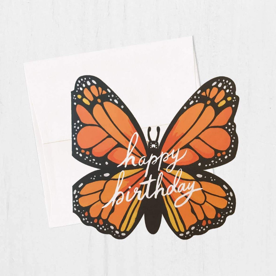 Monarch Birthday Card | Oh Shiny! Balloons & Party, Pasadena