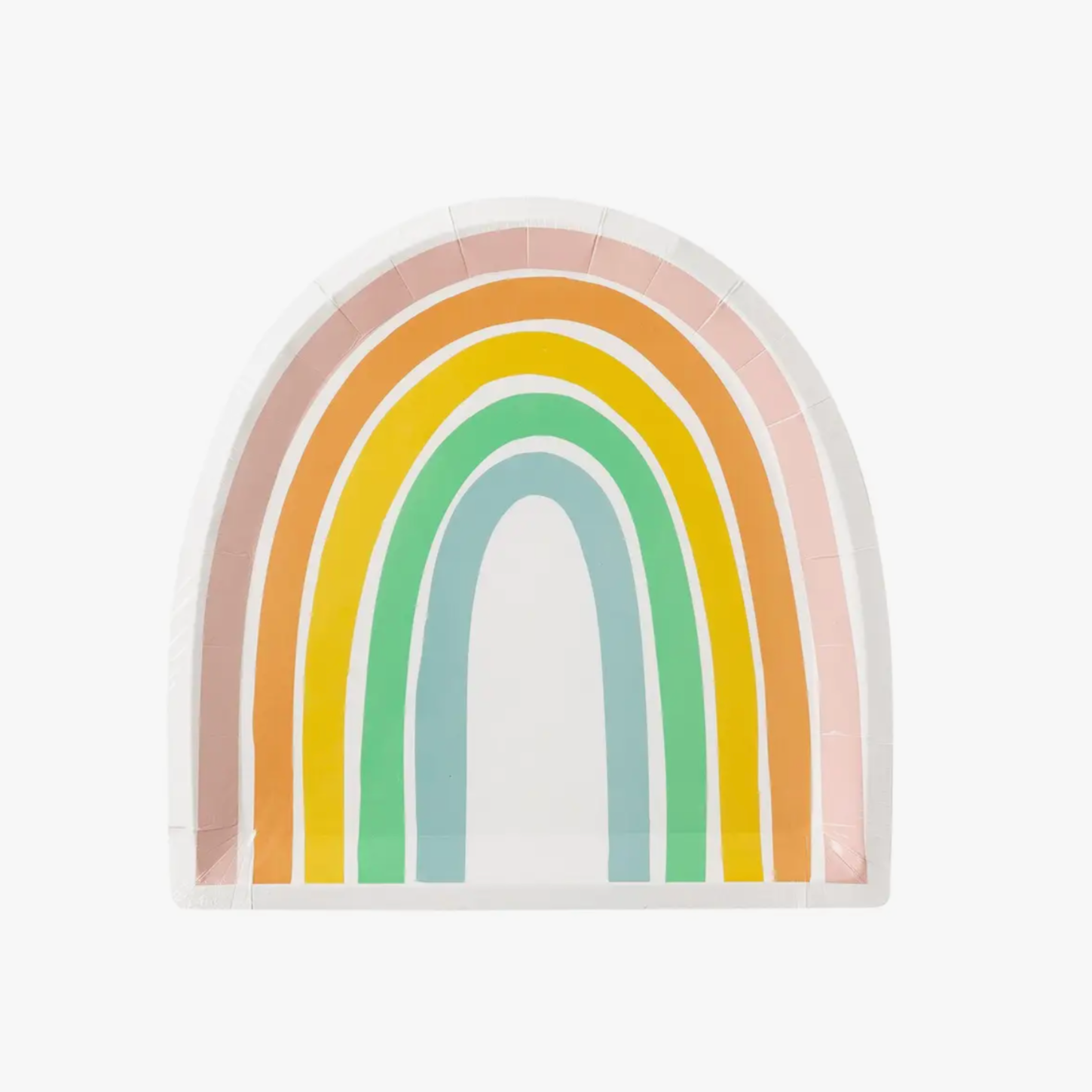Pastel Rainbow Shaped Plates | Oh Shiny! Balloons & Party, Pasadena