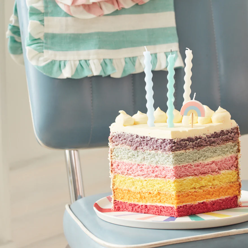 Pastel Wavy Candles | Oh Shiny! Balloons & Party, Pasadena