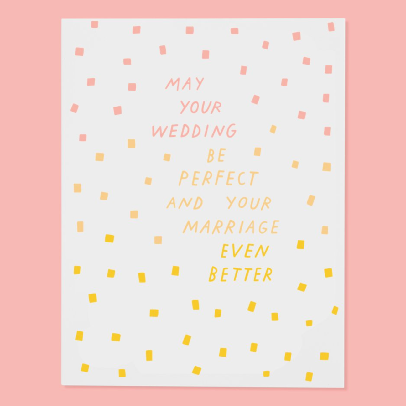 Perfect Wedding Card – Oh Shiny!