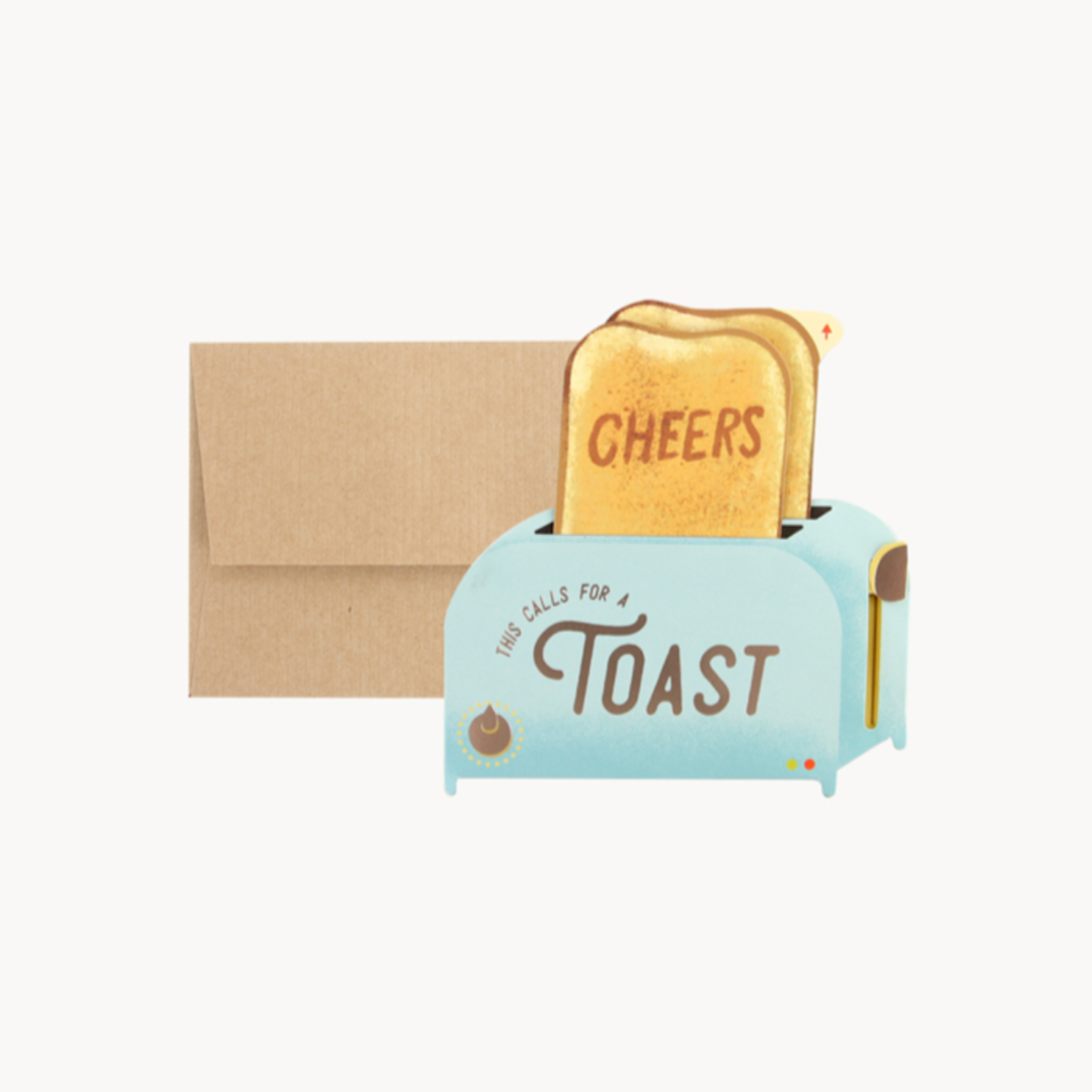 Toaster Pop Up Card | Oh Shiny! Balloons & Party, Pasadena