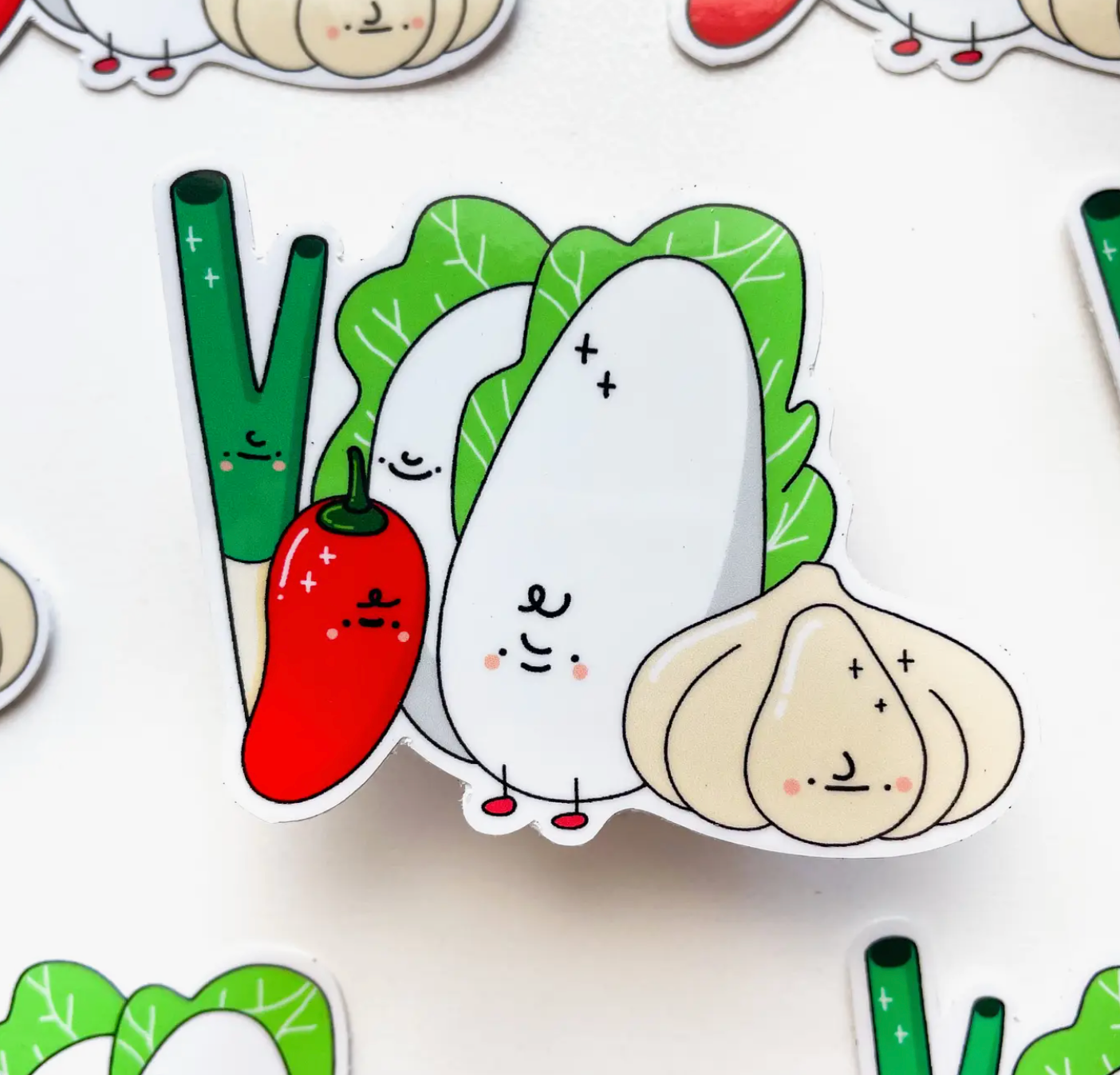 Veggie Friends Sticker | Oh Shiny! Balloons & Party, Pasadena