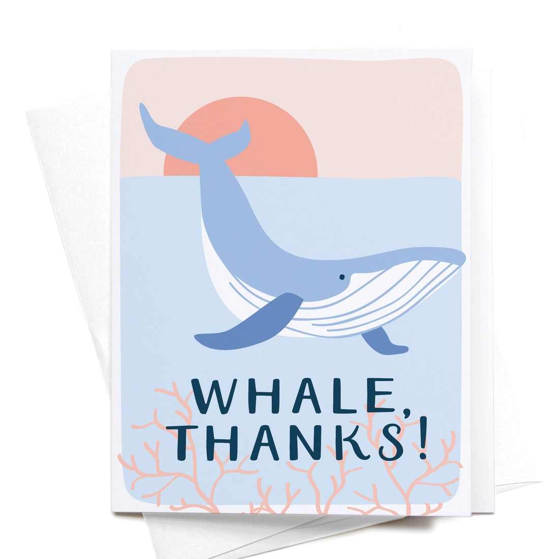 Whale, Thanks Card | Oh Shiny! Balloons & Party, Pasadena