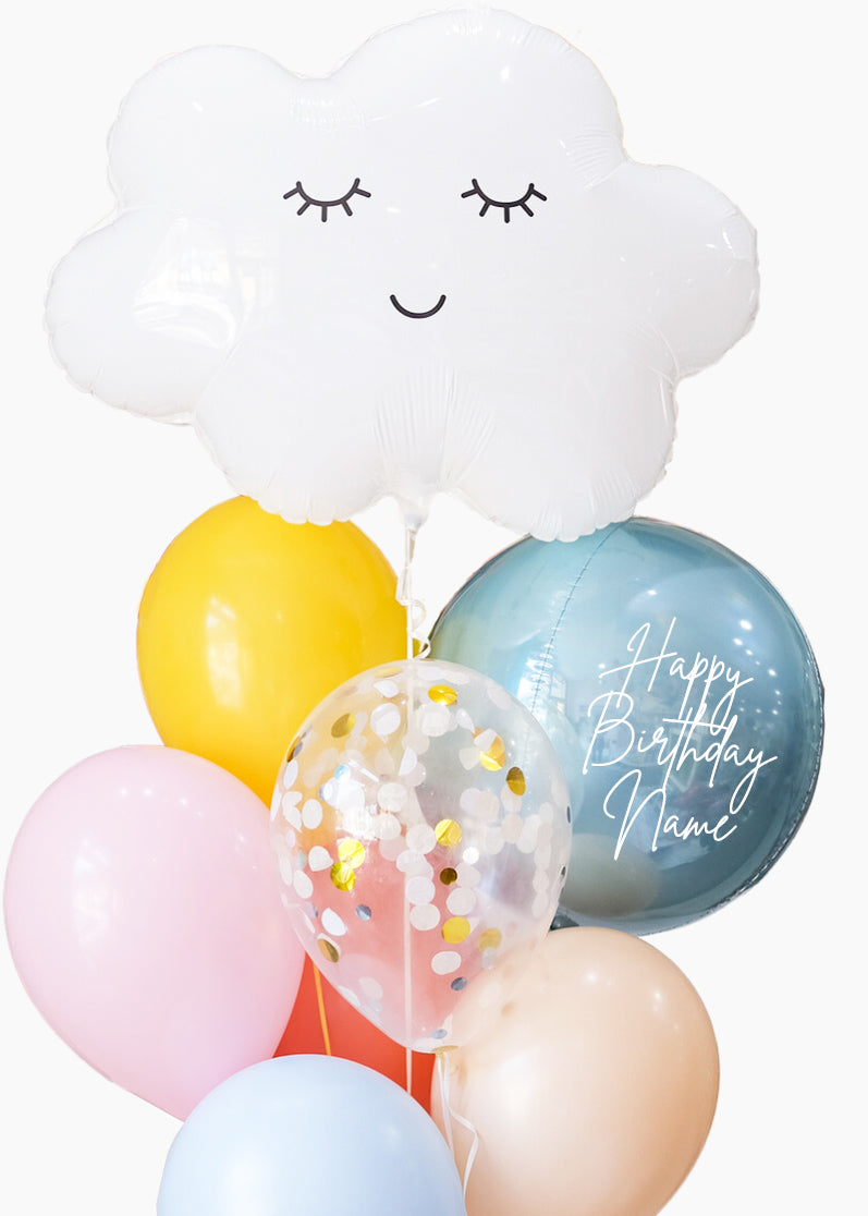 Baby Cloud Balloongram | Oh Shiny! Balloons & Party, Pasadena