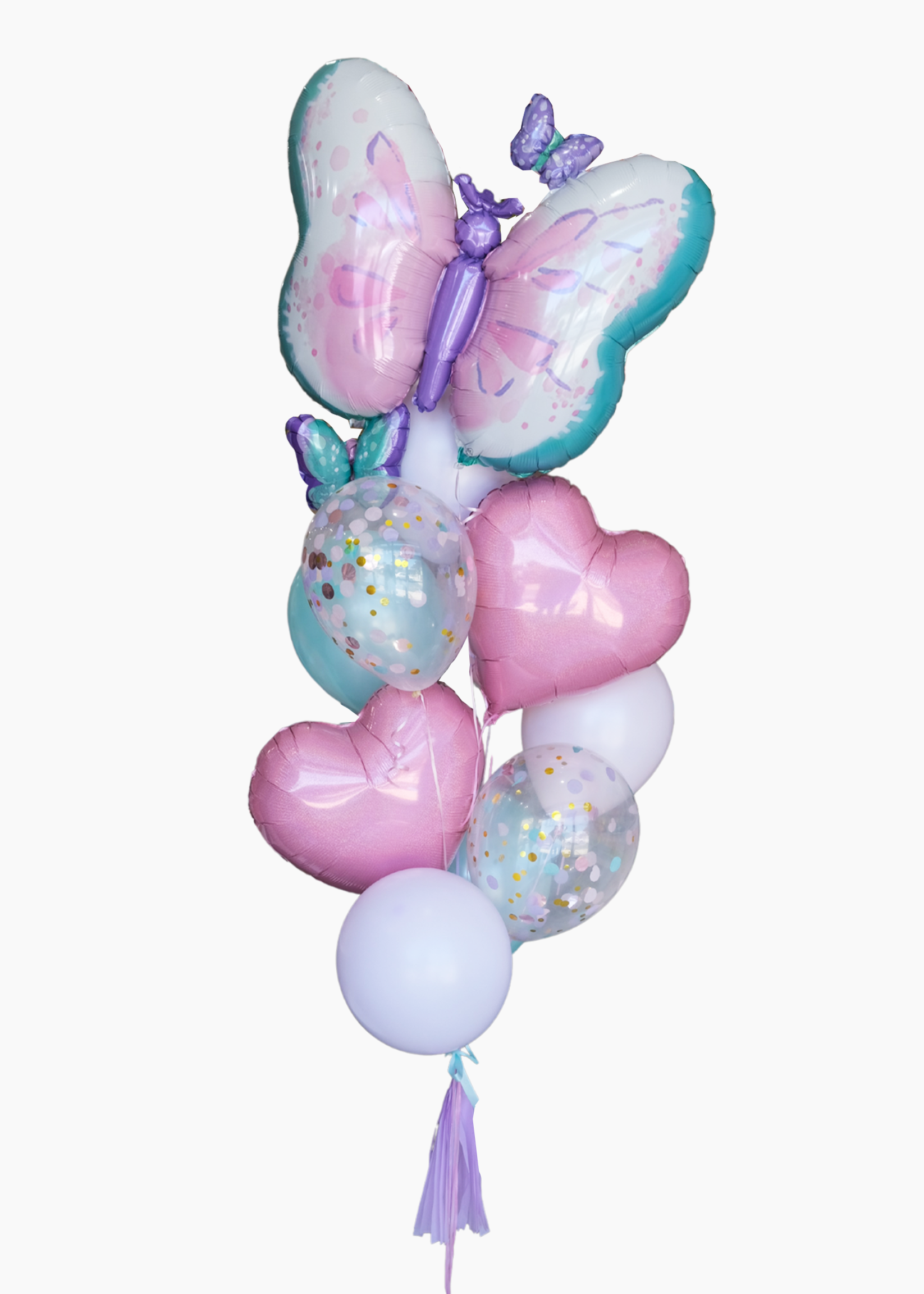 Pastel Butterfly Balloongram – Oh Shiny!