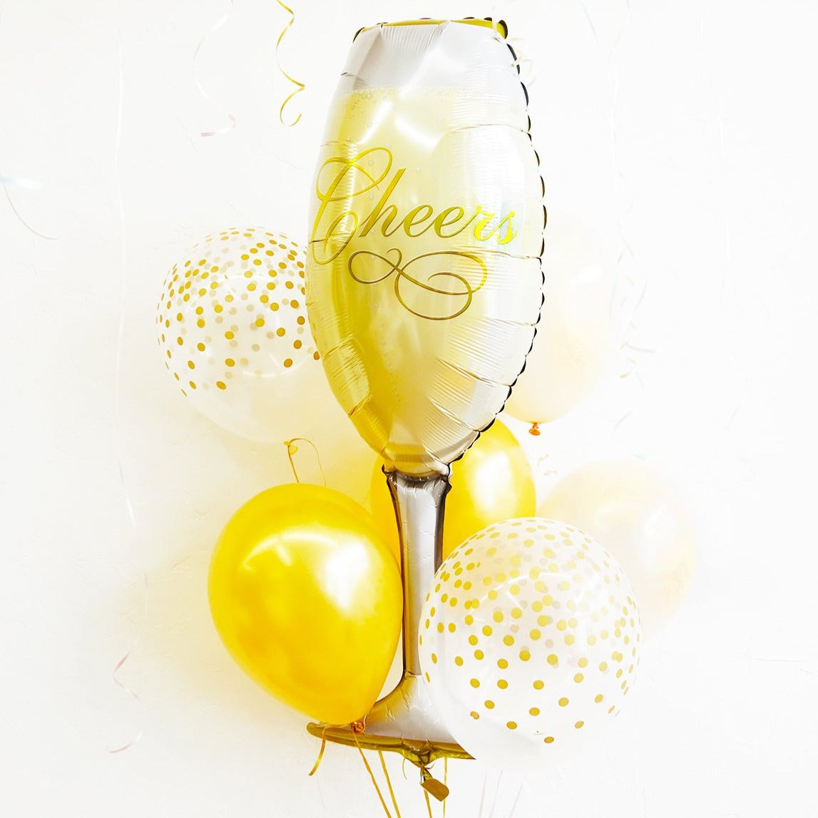 Champagne Glass Balloon | Oh Shiny! Balloons & Party, Pasadena
