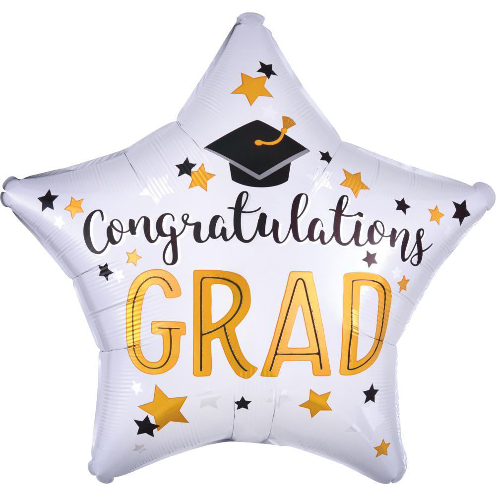 Congratulations Grad Star Balloon | Oh Shiny! Balloons & Party