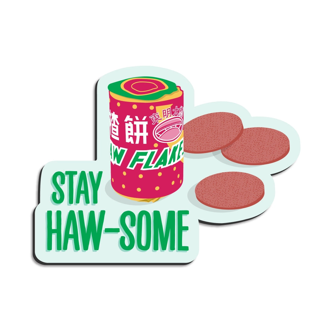 Haw Flakes Magnet – Oh Shiny!