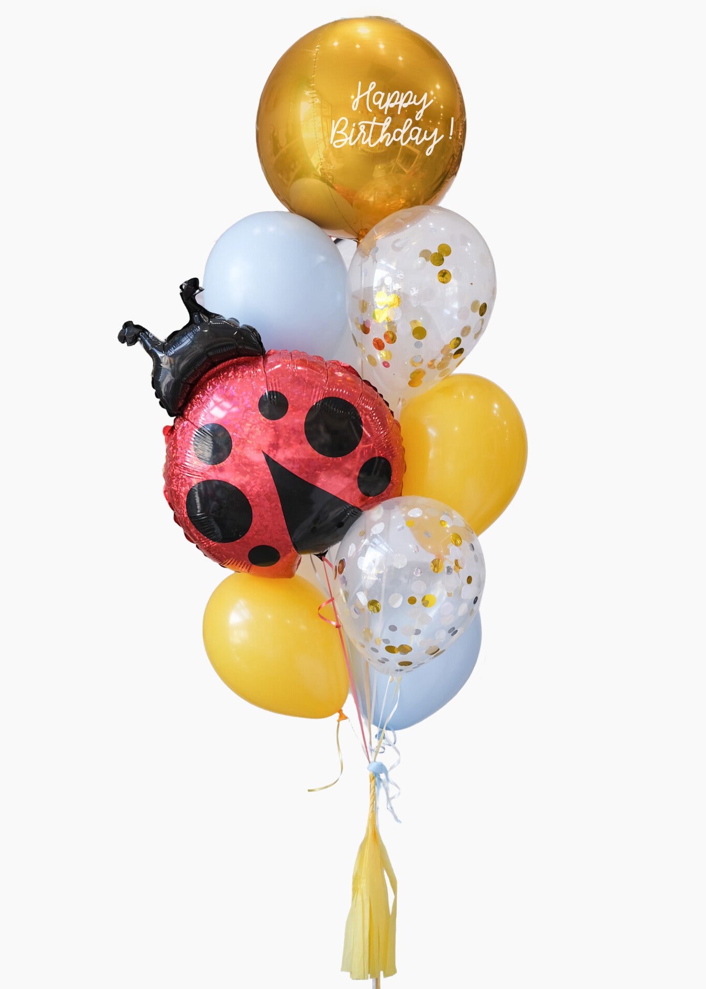 Ladybug Good Luck Balloongram | Oh Shiny! Pasadena Balloons & Party