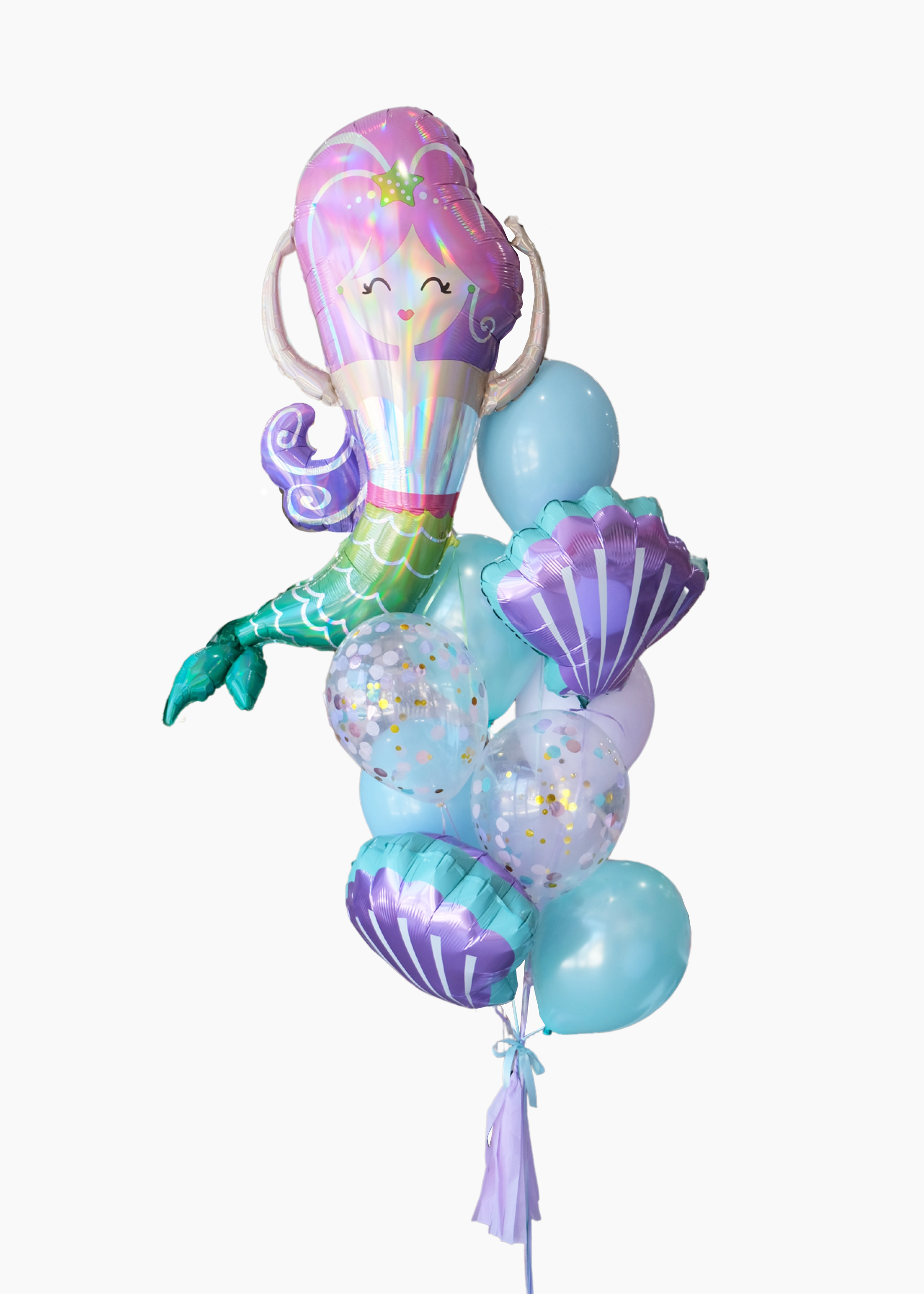 Mermaid Birthday Balloongram – Oh Shiny!