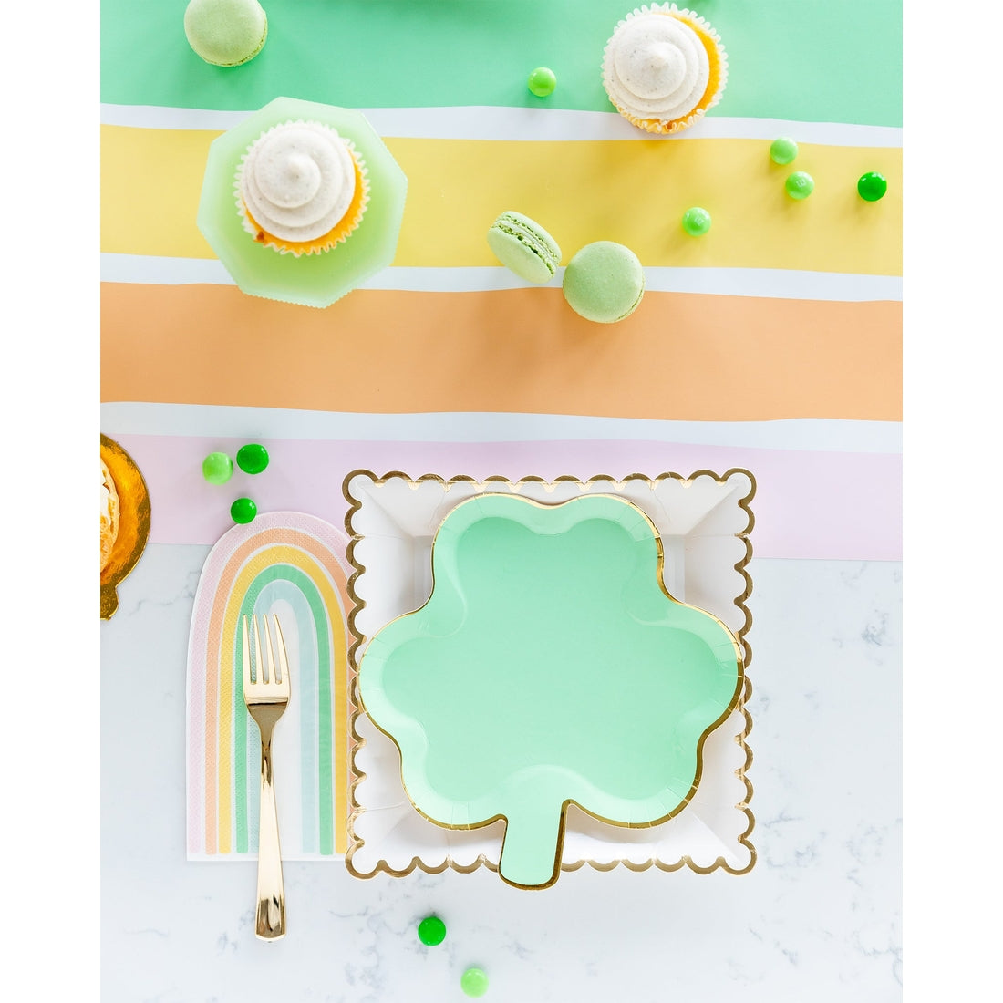 Pastel Clover Shaped Plates – Oh Shiny!