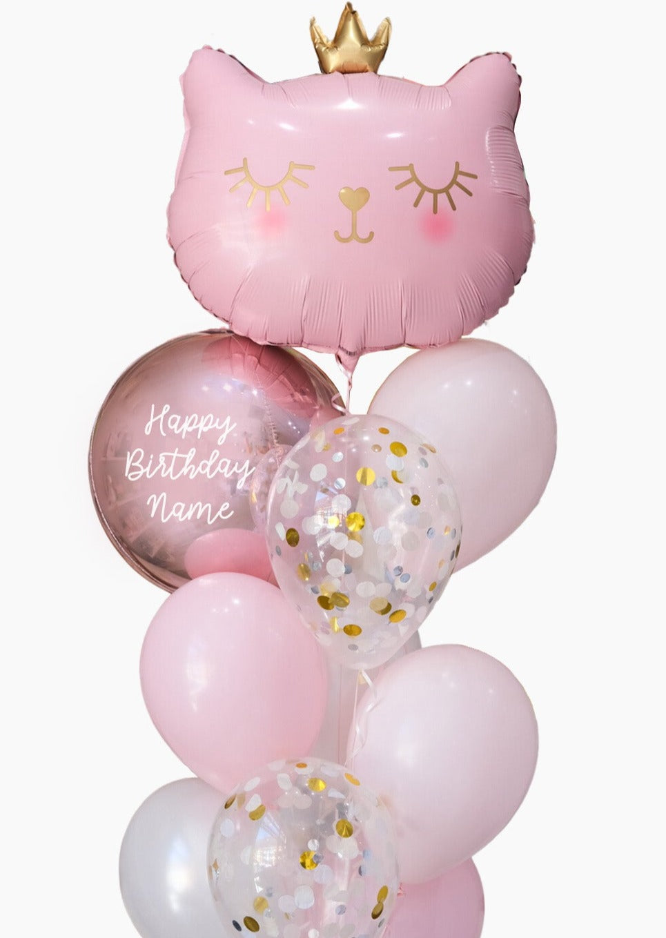 Pink Kitten Balloongram | Oh Shiny! Pasadena Balloons & Party