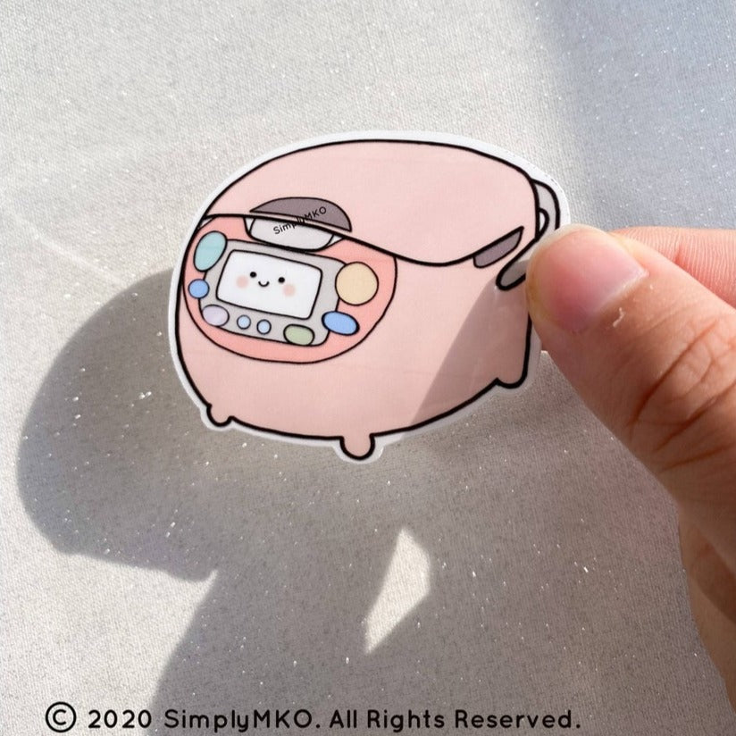 Rice Cooker Sticker | Oh Shiny! Balloons & Party, Pasadena