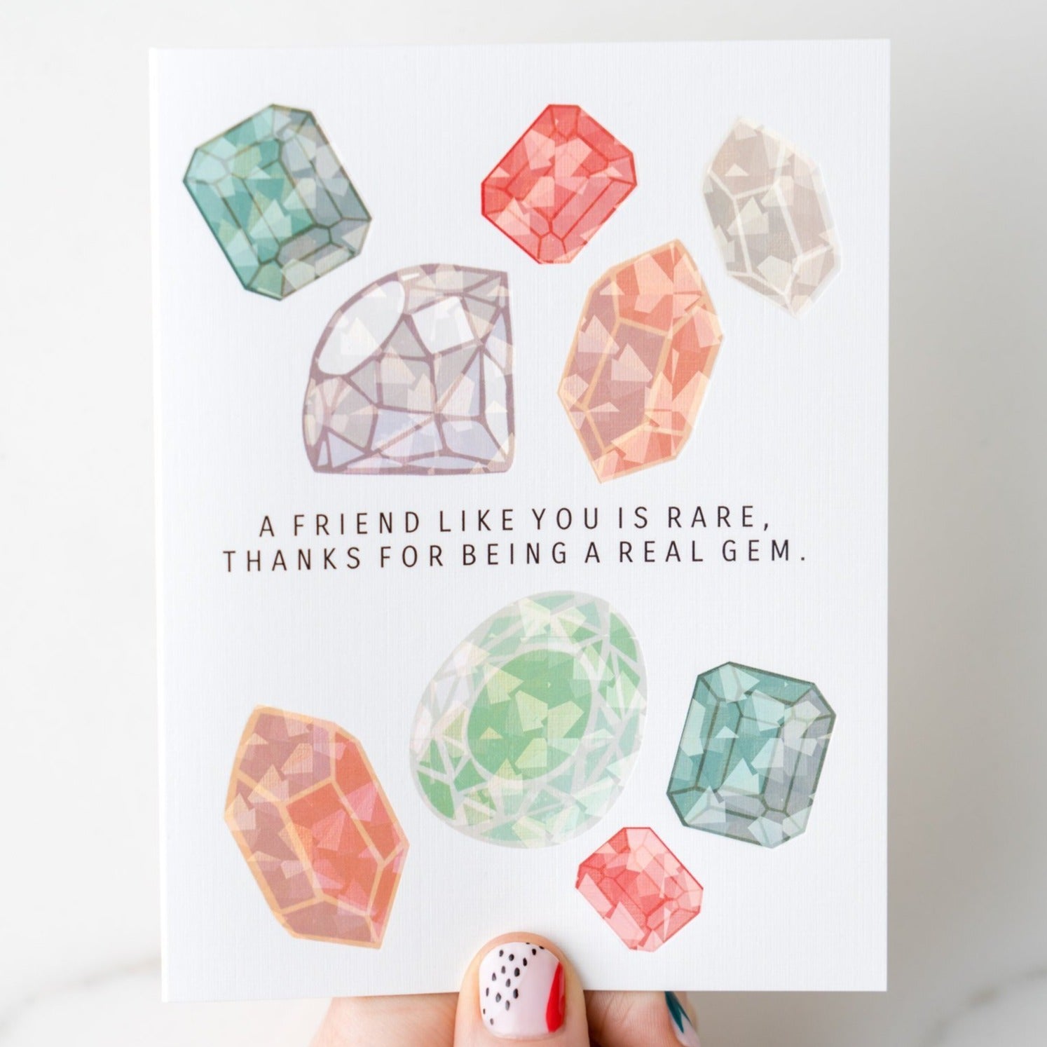 Thanks For Being A Gem Card | Oh Shiny! Balloons & Party, Pasadena
